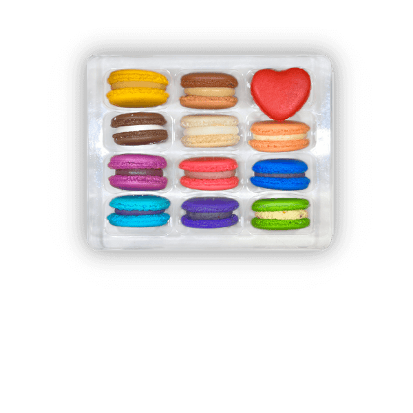12 macarons (variety set) – Pastreez